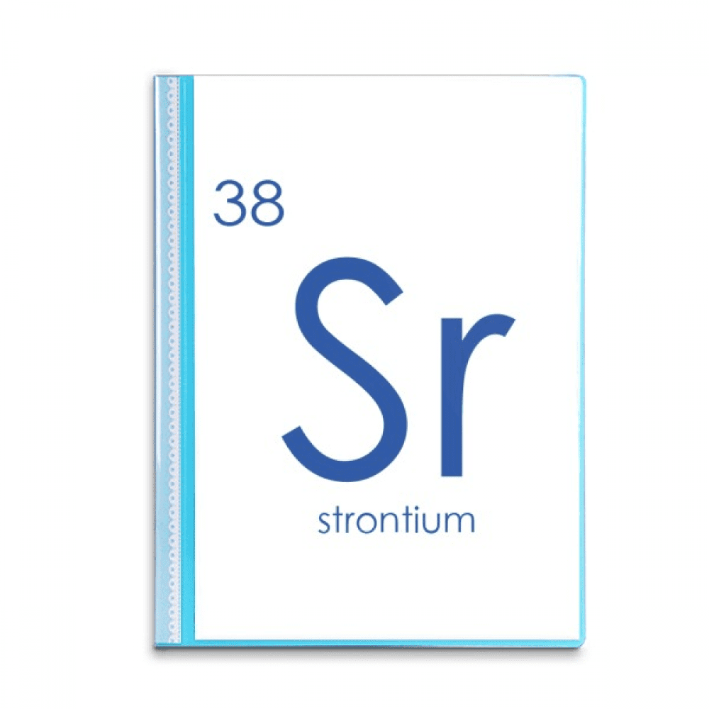 Chestry Elements Period Table Alkaline Earth Metal Strontium Sr Book ...