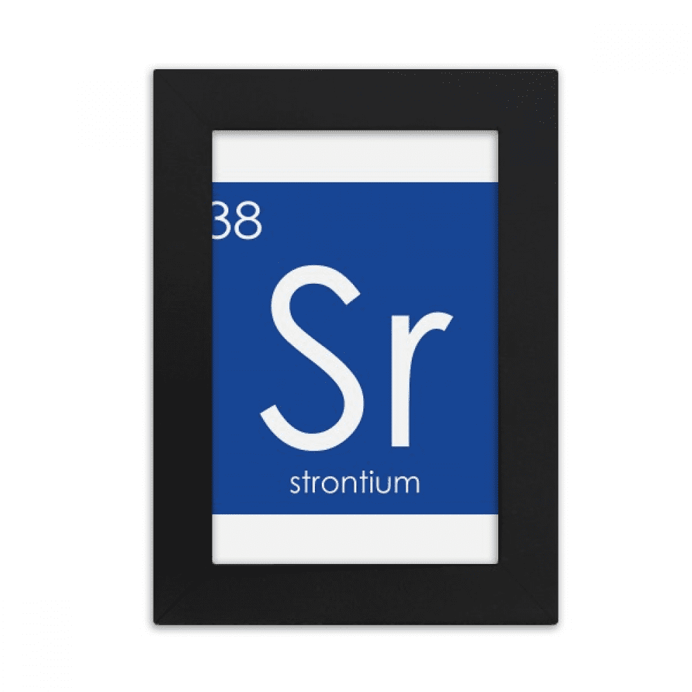Chestry Elements Period Table Alkaline Earth Metal Strontium Sr Desktop ...