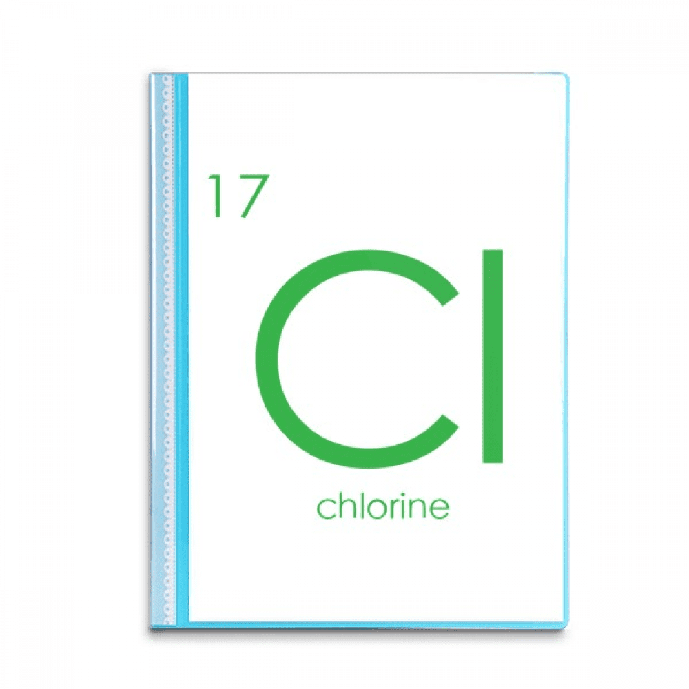 Chestry Elements Period Table Halogens Element Chlorine Cl Book Sheet ...