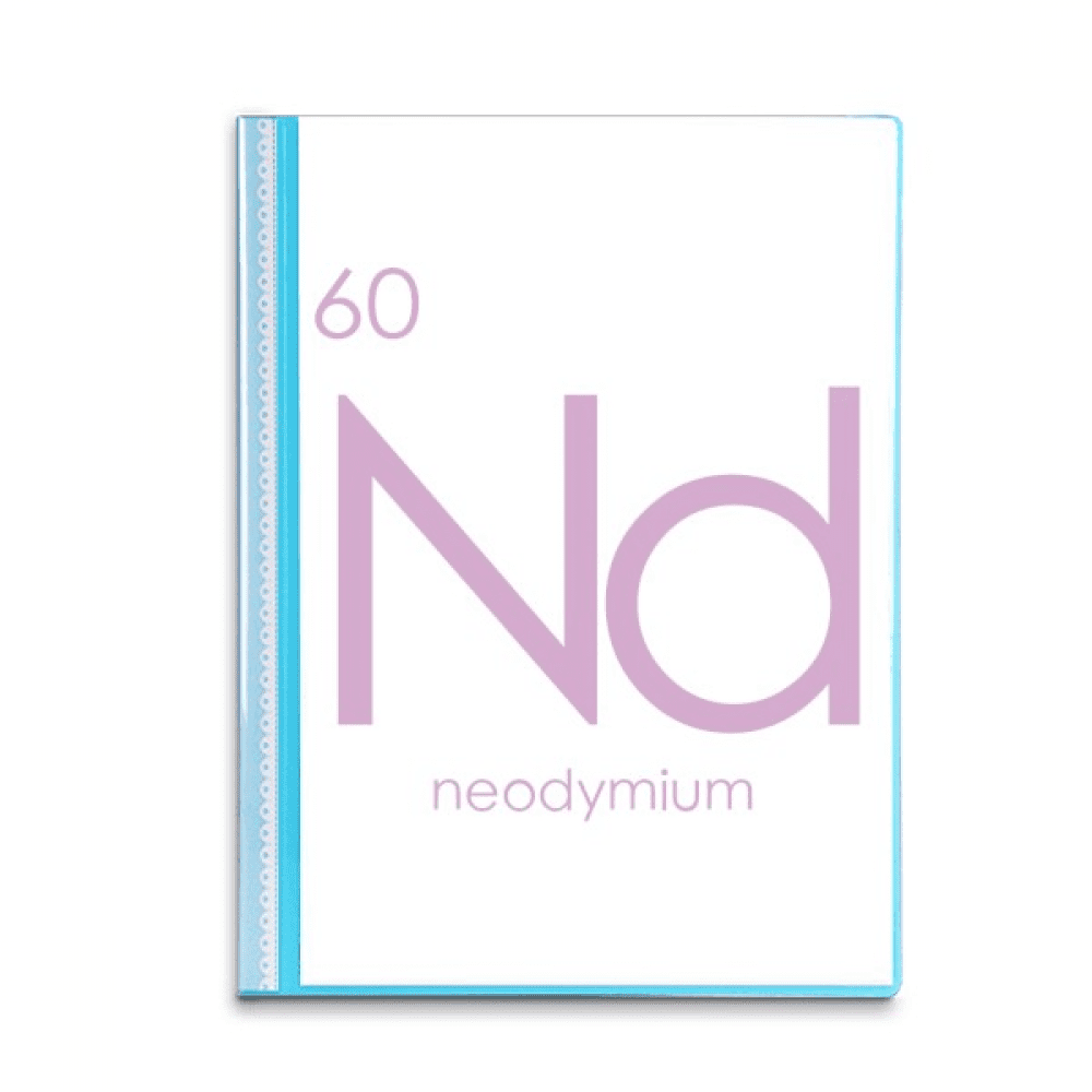 Chestry Elements Period Table Lanthanide Neodyum Nd Book Sheet ...