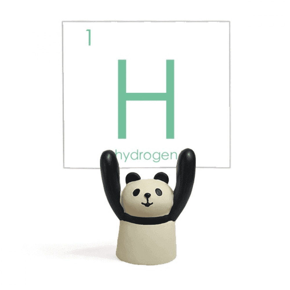 Chestry Elements Period Table Nonmetal Hydrogen H Memo Holder Cartoon ...