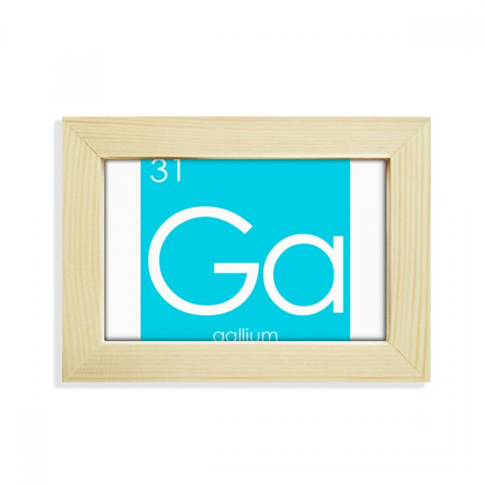 Chestry Elements Period Table Poor Metals Gallium Ga Desktop Decorate ...