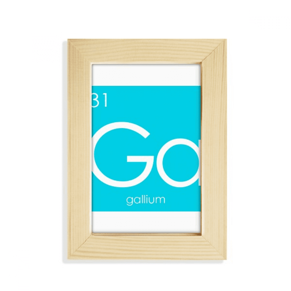 Chestry Elements Period Table Poor Metals Gallium Ga Desktop Display ...