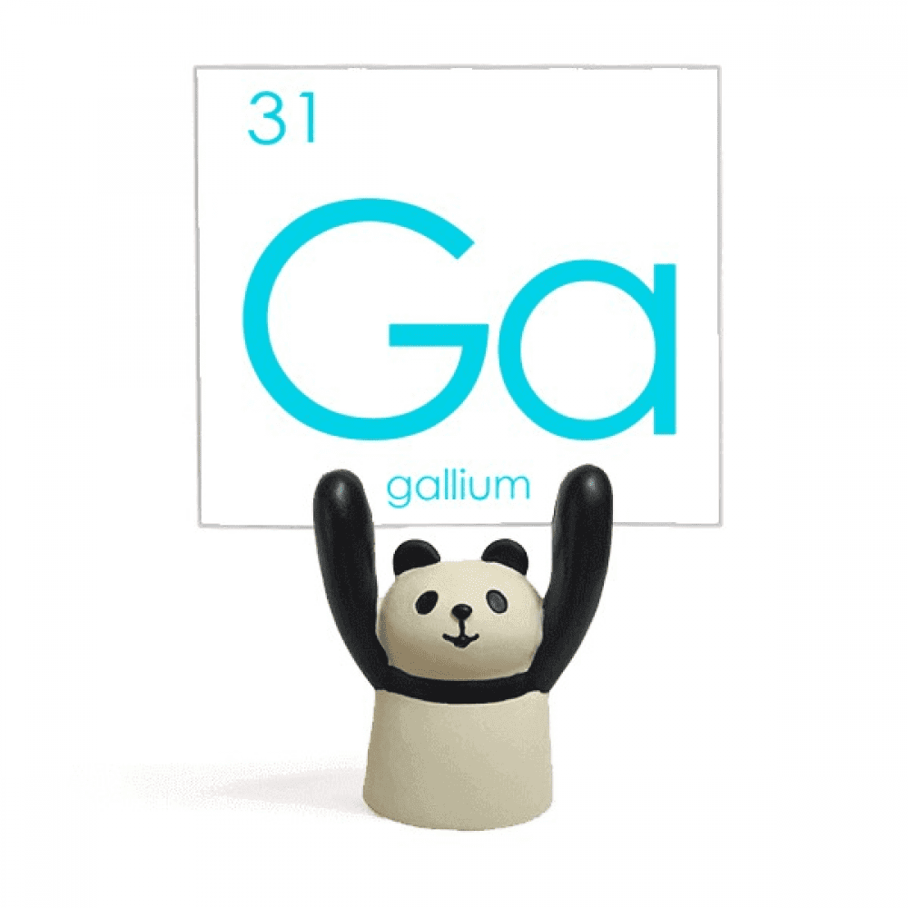 Chestry Elements Period Table Poor Metals Gallium Ga Memo Holder ...