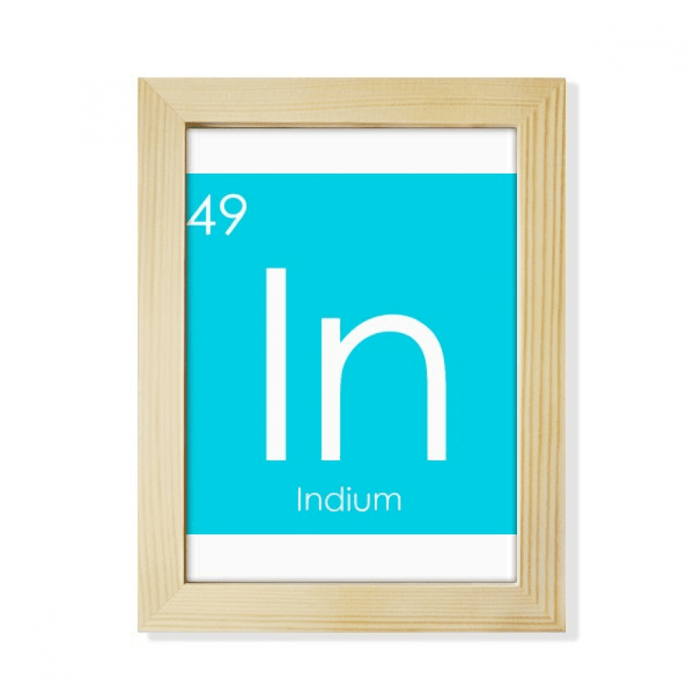 Chestry Elements Period Table Poor Metals Indium In Desktop Adorn Photo ...