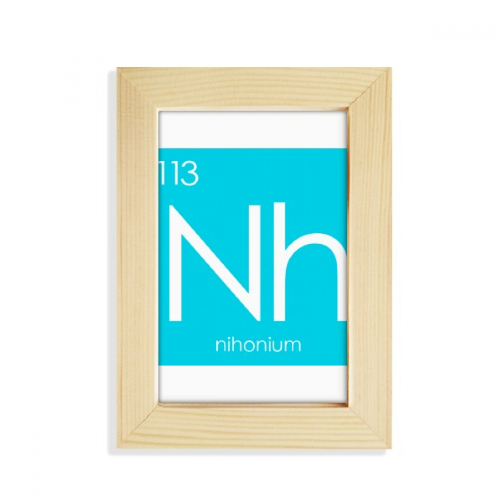 Chestry Elements Period Table Poor Metals Nihonium Nh Desktop Display ...