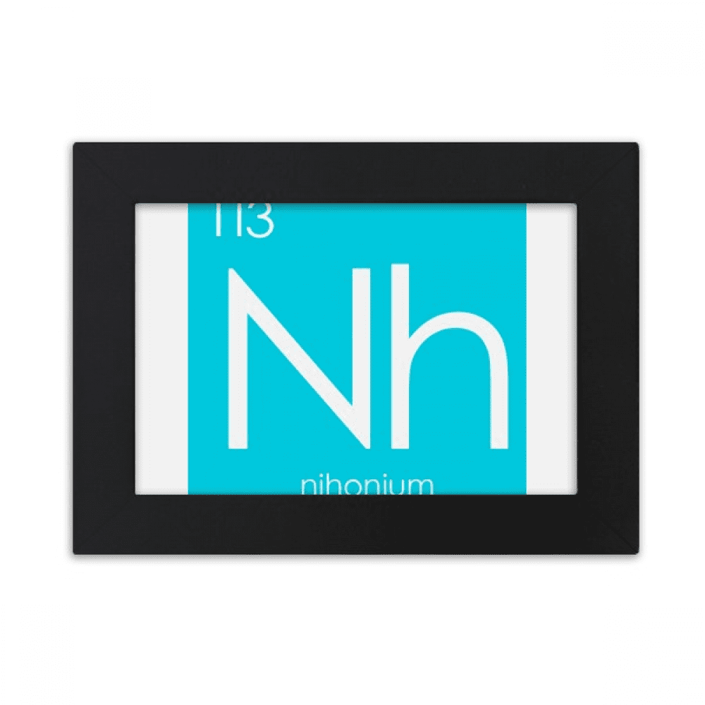 Chestry Elements Period Table Poor Metals Nihonium Nh Desktop Photo ...