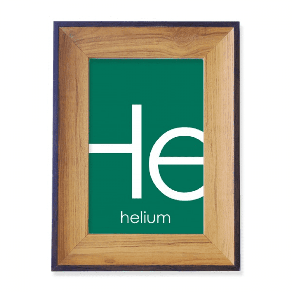 Chestry Elements Period Table Rare Gas Helium He Photo Frame Exhibition ...