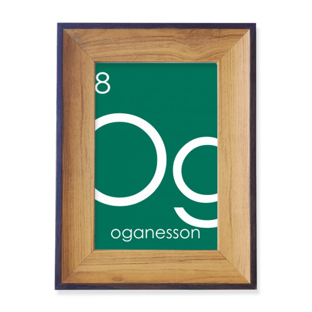 Chestry Elements Period Table Rare Gas Oganesson Og Photo Frame ...