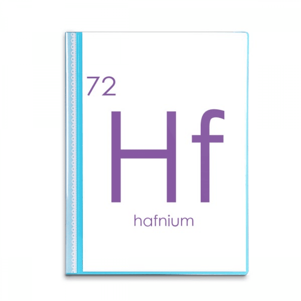 Chestry Elements Period Table Transition Metals Hafnium Hf Book Sheet ...