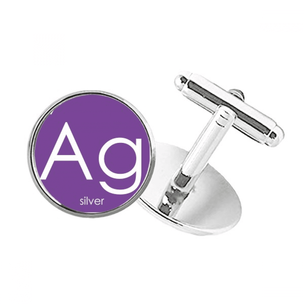 Chestry Elements Period Table Transition Metals Silver Ag Round Button ...
