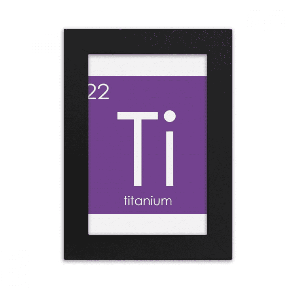 Chestry Elements Period Table Transition Metals Ti Desktop Photo Frame ...