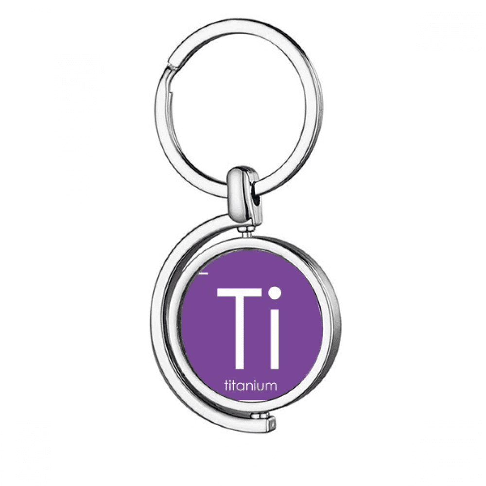 Chestry Elements Period Table Transition Metals Ti Rotating Keychain ...
