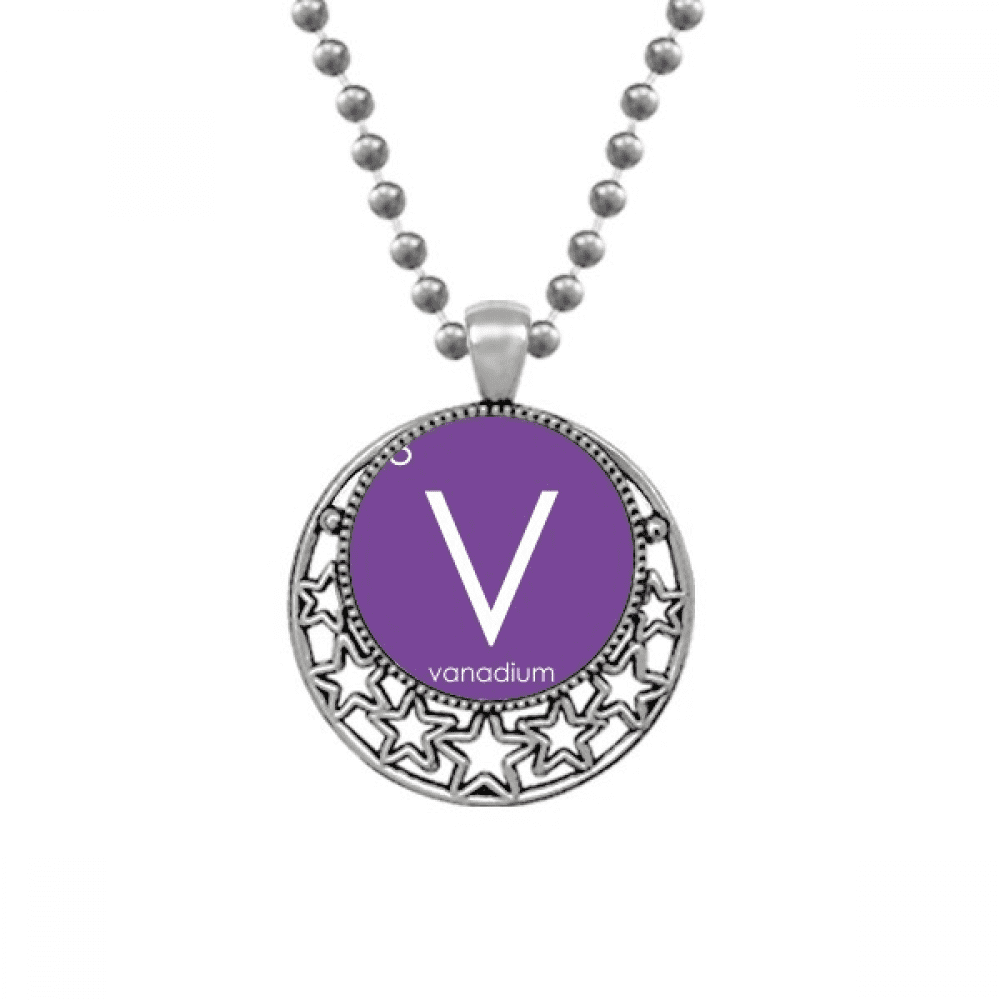 Chestry Elements Period Table Transition Metals Vanadium V Necklaces ...