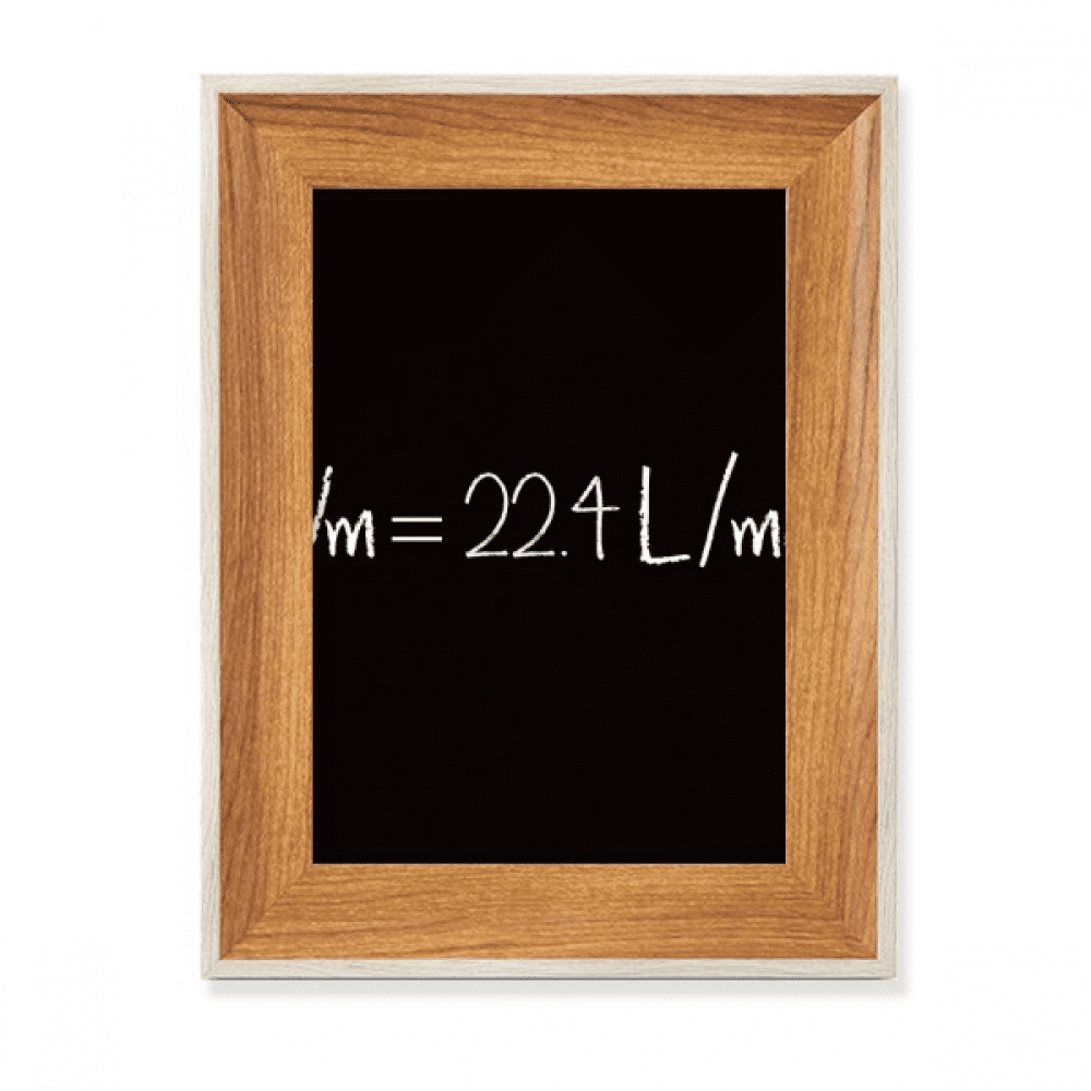 Chestry Kowledge Molar Volume Of Gas Desktop Wooden Photo Frame Display ...