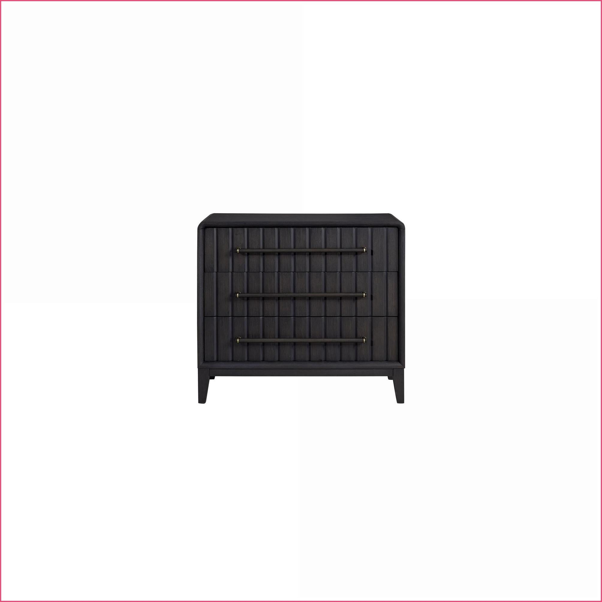 Chests & Wardrobes 3-Drawer Bachelor Chest, Peppercorn Finish | Solid ...