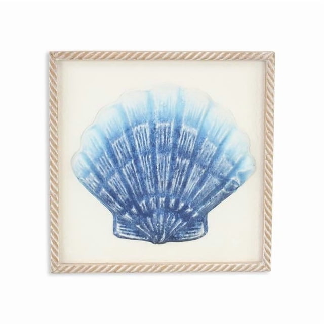 Cheungs 5893SH Coralia Sea Shell Metal Relief Wall Art - Walmart ...