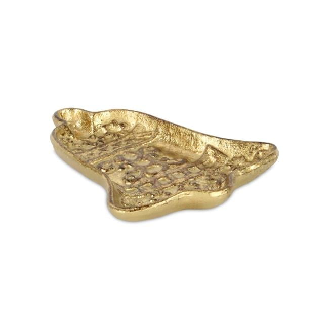Christmas Bell Cast Iron Gold Catchall Dish - Walmart.com