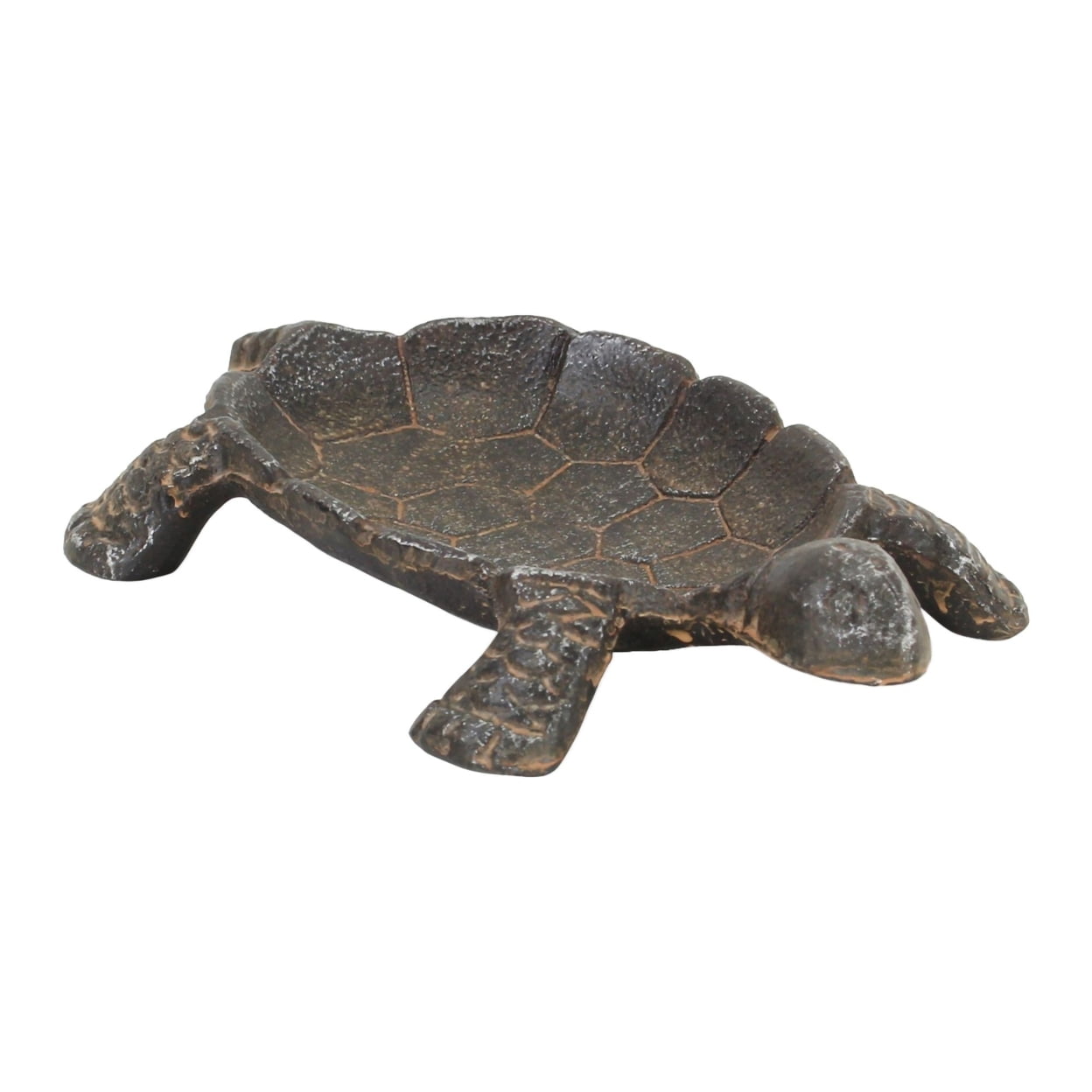 Cheungs Cast Iron Turtle In Unfinished, Black Finish - Walmart.com