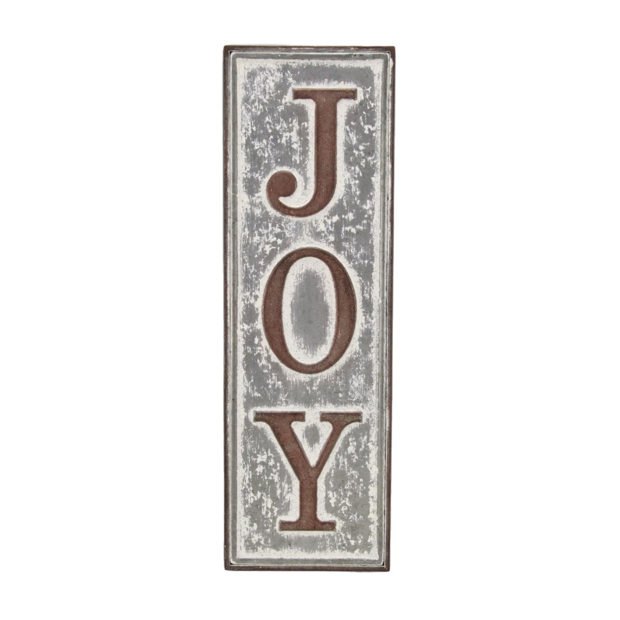 Cheungs Farmhouse Style "Joy", Vertical Wall Sign - Walmart.com