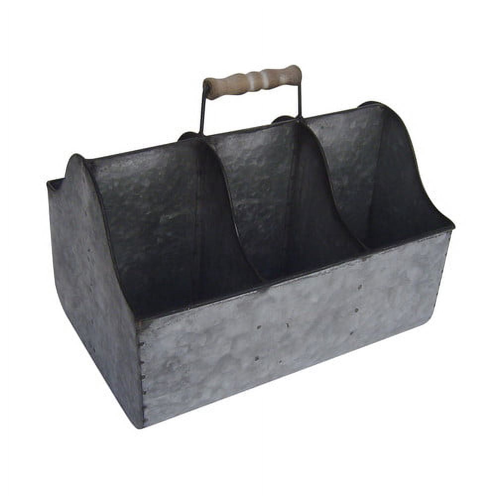 Cheungs Galvanized Metal Crate - Walmart.com