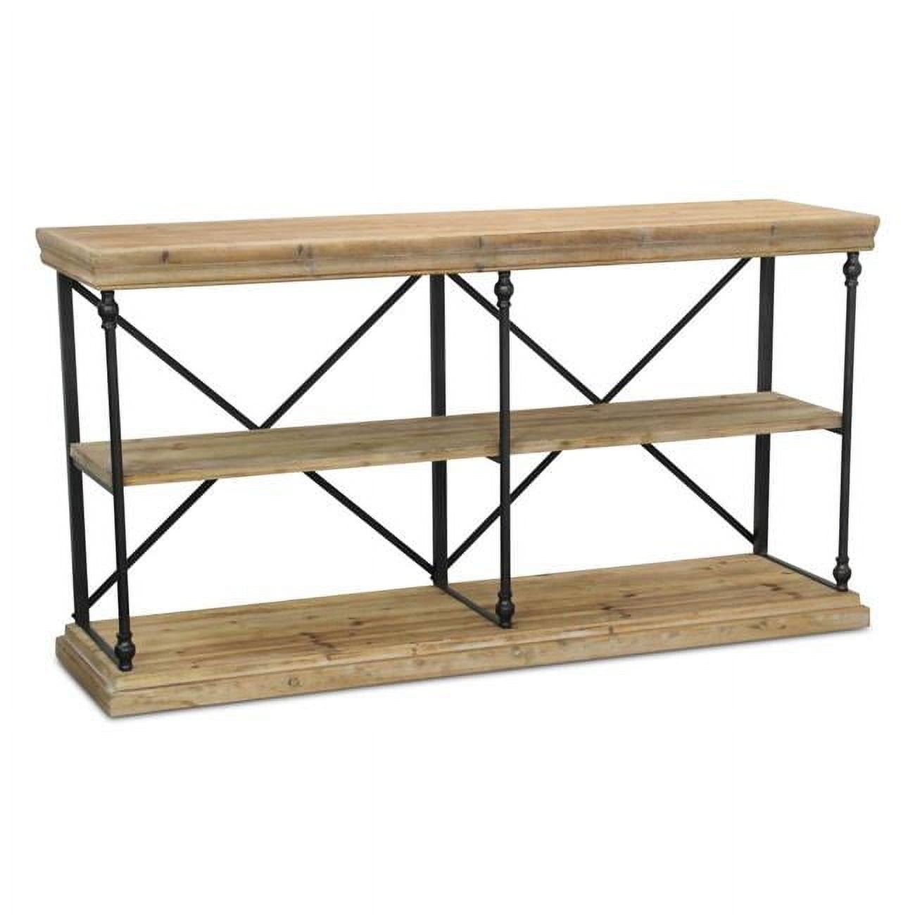 Cheungs Wispridge Wood & Metal Display Shelf - Walmart.com