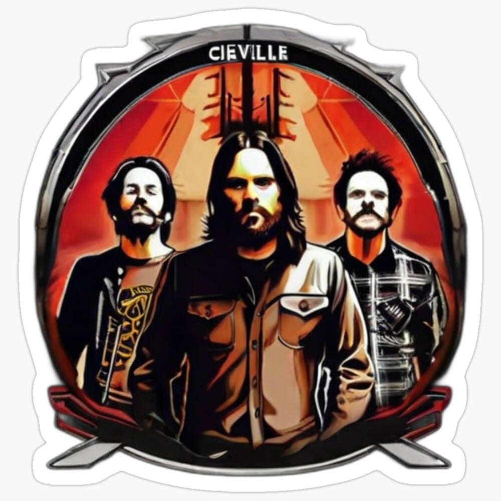 Chevelle Band Sticker Phone Decal Water Bottle Stickers Car Decals ...