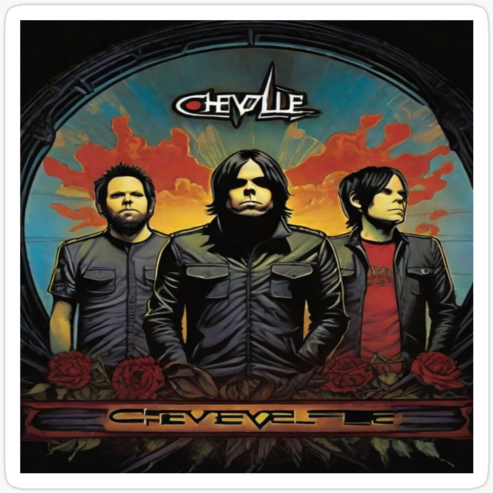 Chevelle Band Sticker Phone Decal Water Bottle Stickers Car Decals ...
