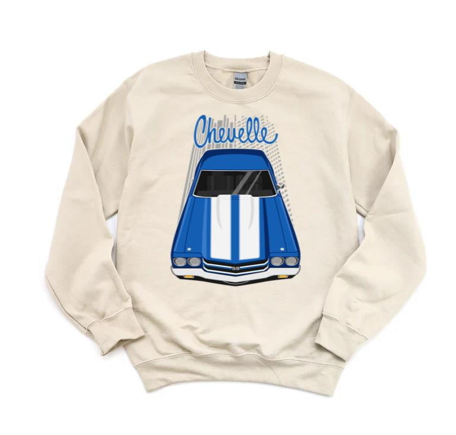 Chevelle SS 1970 Fathom Blue Vintage Retro Muscle Car Classic American ...