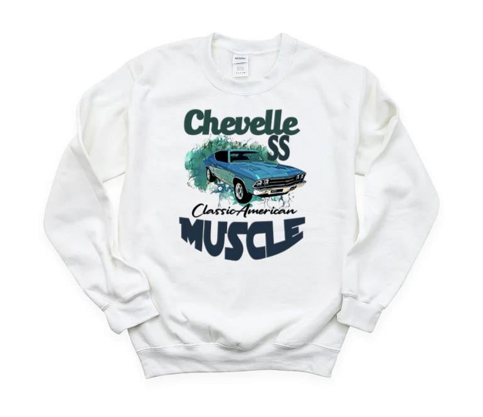 Chevelle SS Classic American Muscle Car Vintage Retro Auto Graphic ...