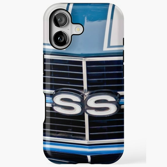 Chevelle SS Grille Emblem Classic Car Artwork with iPhone 17 to 11 Pro ...