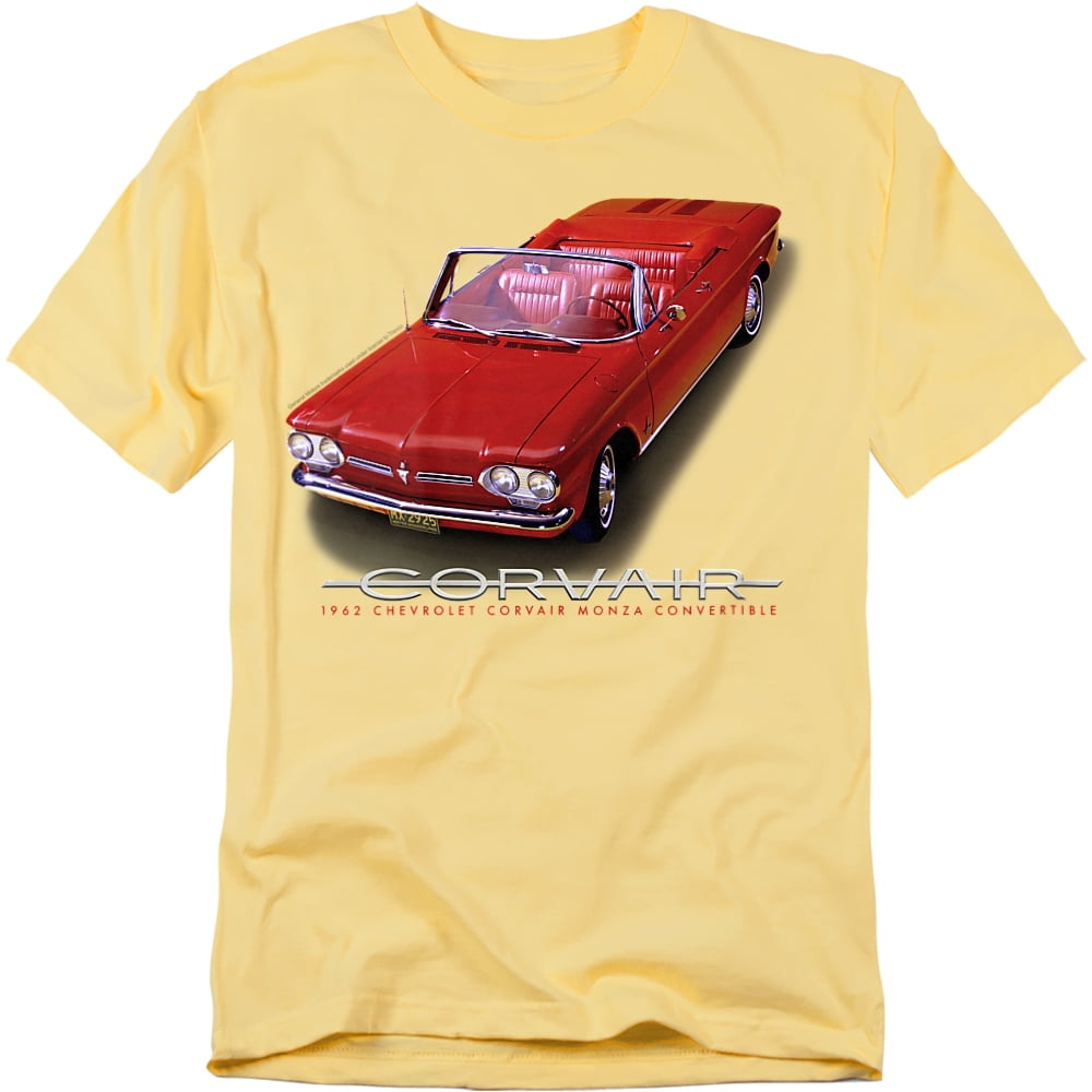 Chevrolet T-Shirt 62 Corvair Convertible Unisex Graphic Tee For Men ...