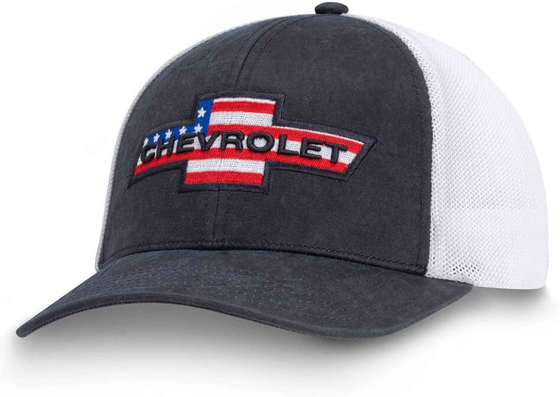 Chevrolet American Flag Bowtie Hat - Chevy Snapback Cap - Officially ...