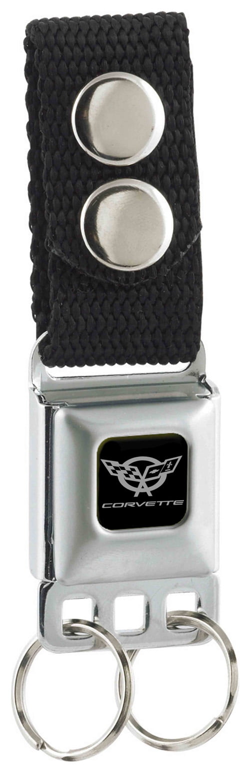 Chevrolet Automobile Company Corvette Emblem Key Chain - Walmart.com