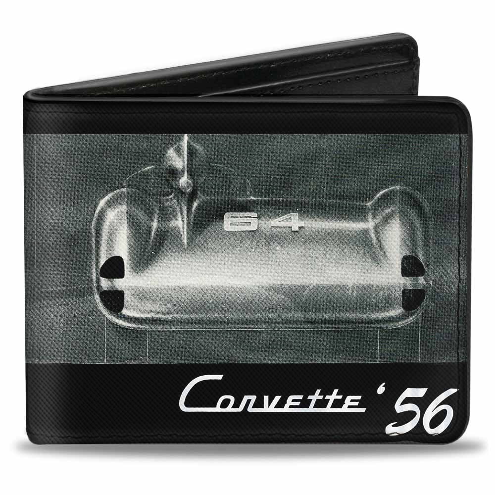 GM General Motors Wallet, Bifold, Corvette 56 SS Bumper Grill Black ...