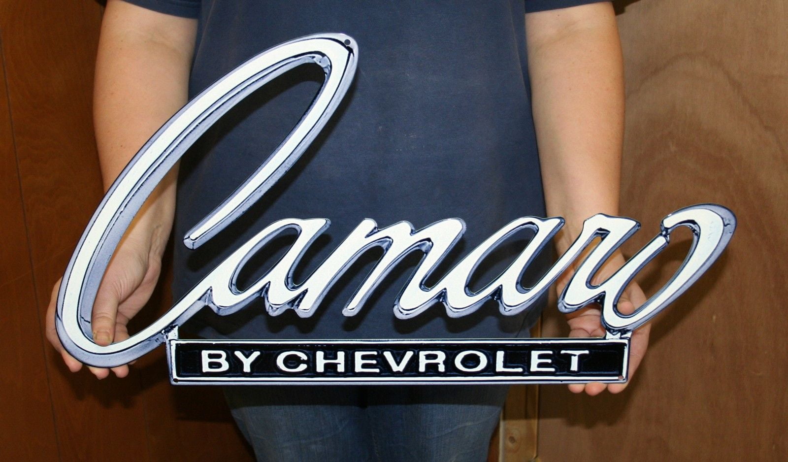 Chevrolet Camaro Metal Sign 1968-69 Header Deck Flat Metal Sign ...
