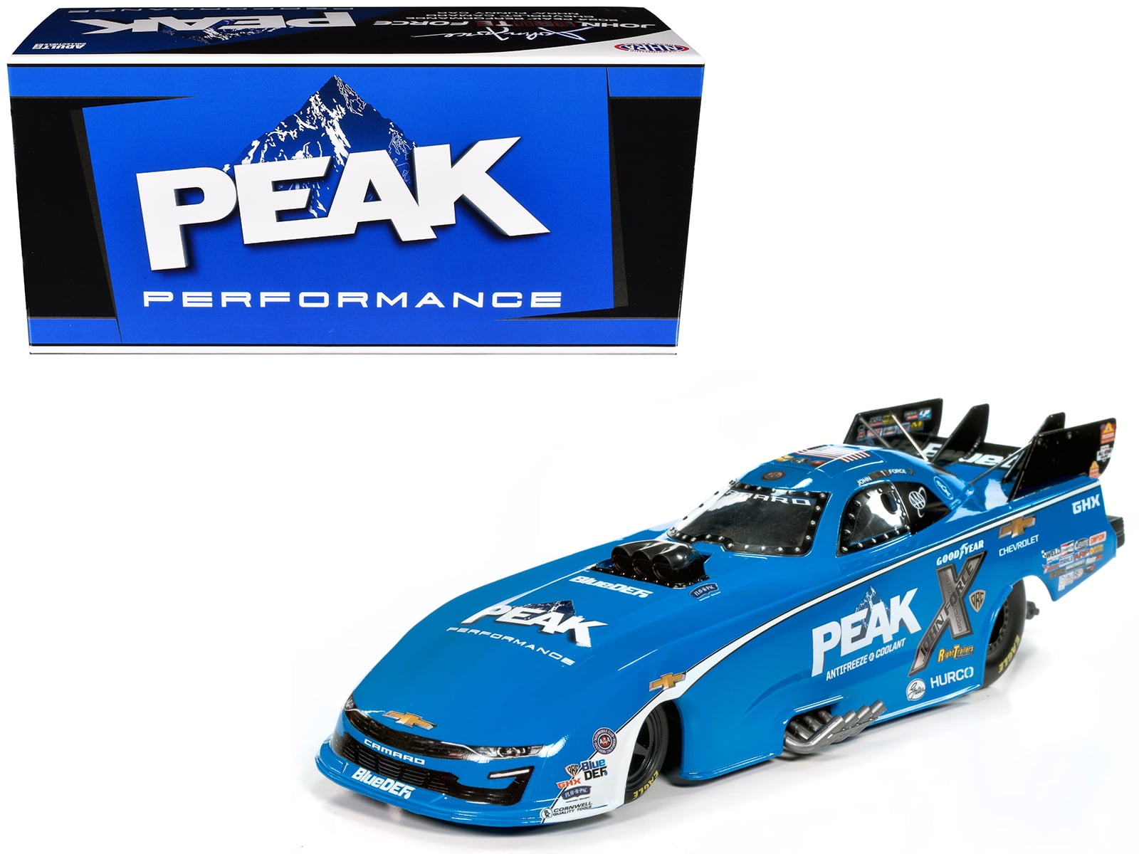 Chevrolet Camaro NHRA Funny Car "Peak Performance" (2024) "John Force ...
