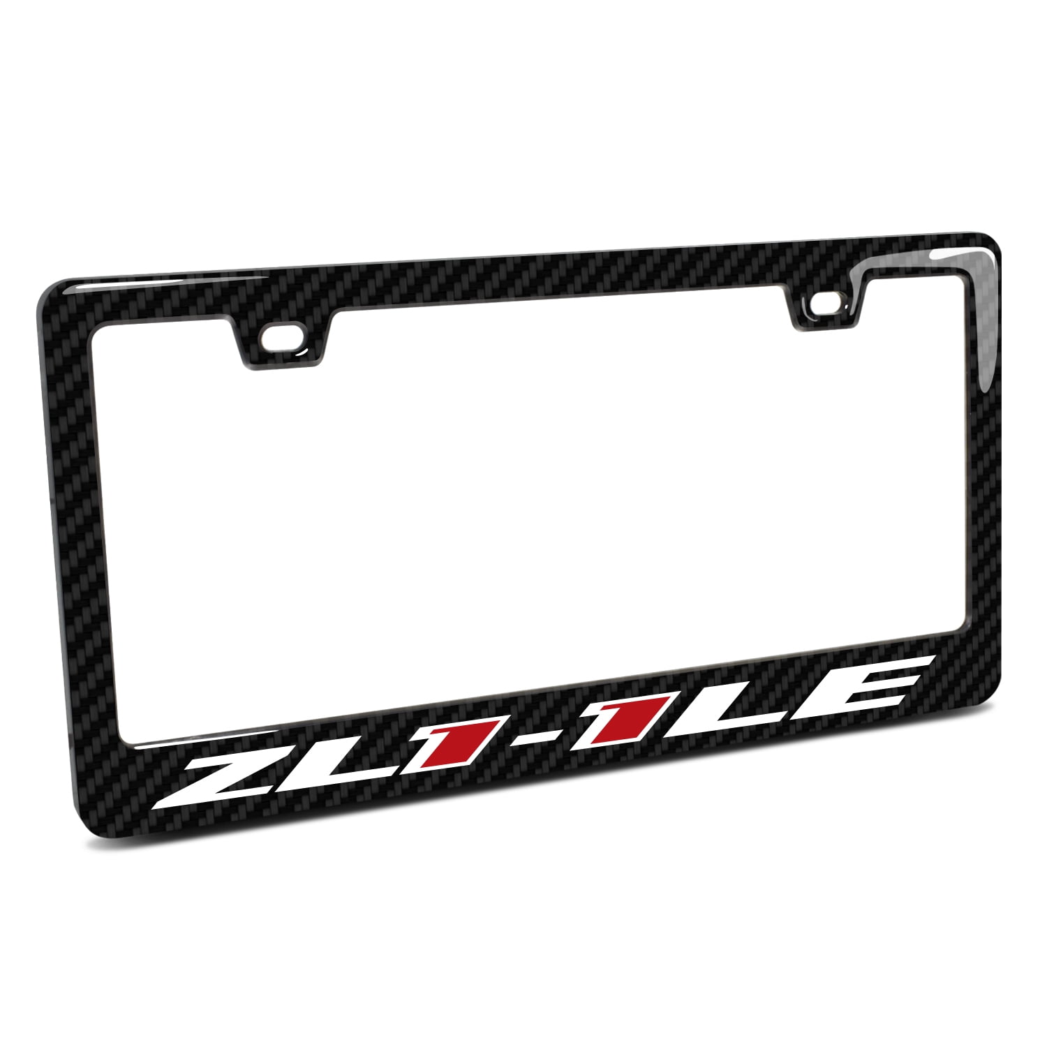 Chevrolet Camaro ZL1-1LE in 3D on Real Carbon Fiber ABS Plastic License ...