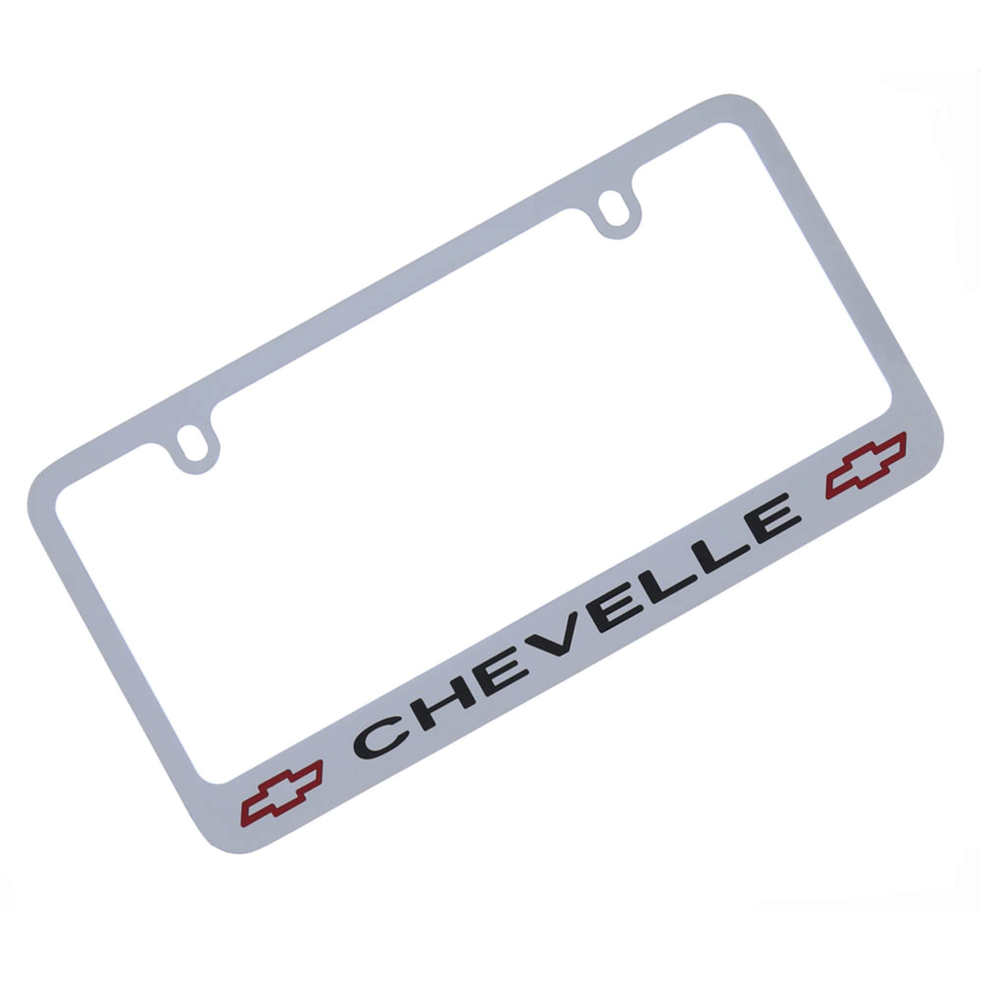 Chevrolet Chevelle License Plate Frame (Chrome) - Walmart.com