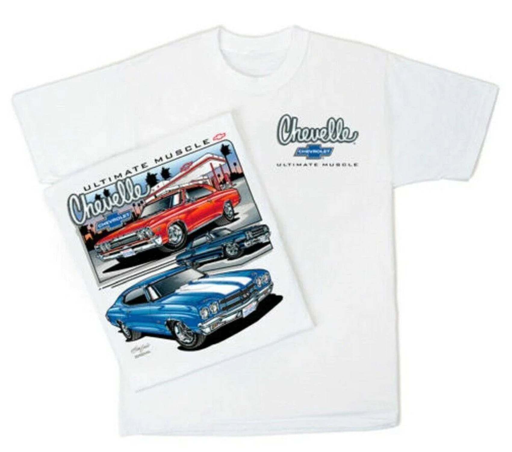 Chevrolet Chevelle Ultimate Muscle Mens T shirt Chevy - Walmart.com