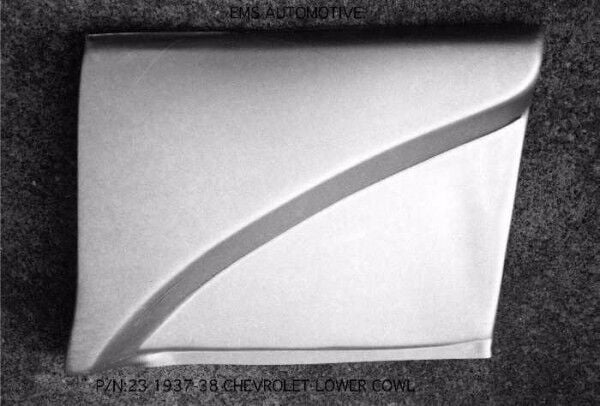 Chevrolet Chevy Car Side Cowl Patch Panel All Models Right 1937-1938 ...