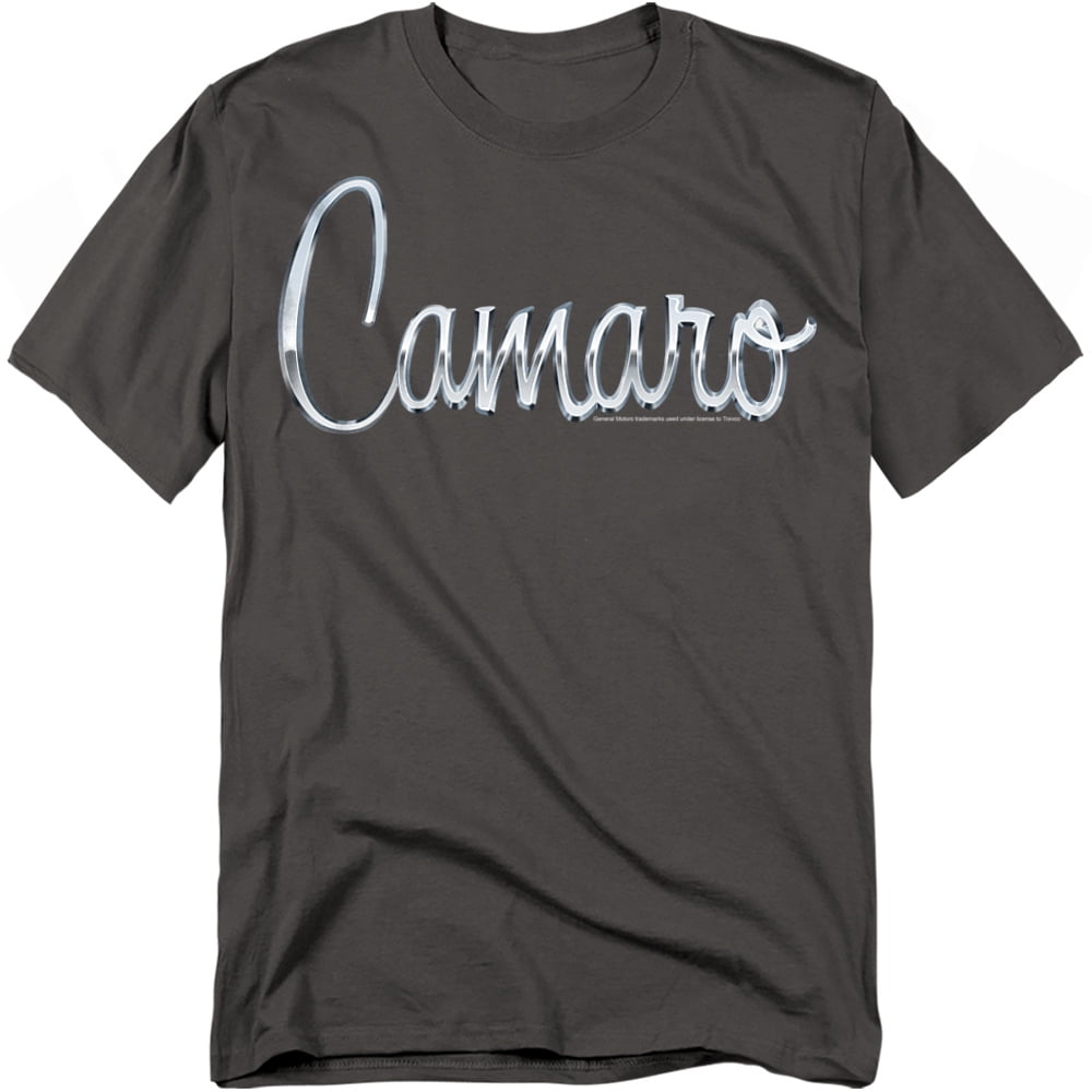 Chevrolet T-Shirt Classic Camaro Metal Unisex Graphic Tee For Men ...