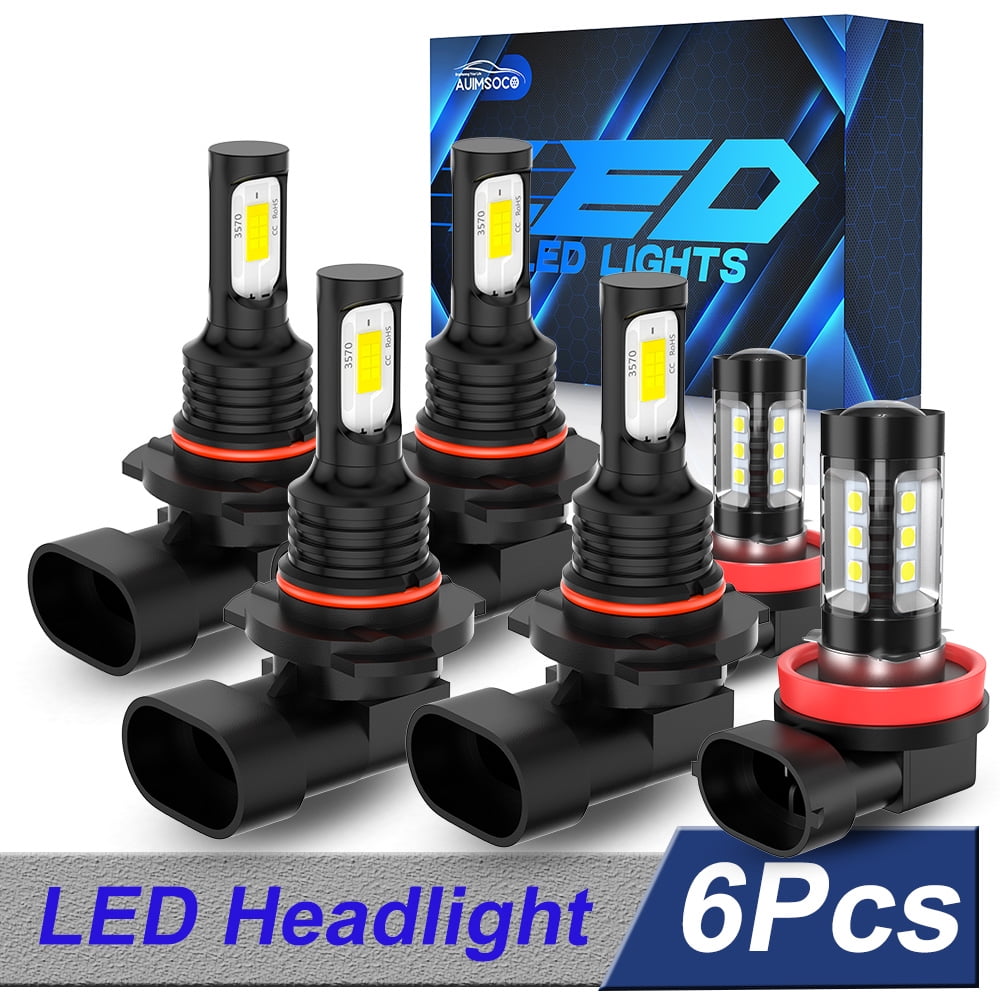 For Chevrolet Colorado 2004-2008 LED Headlight 9005 9006 H11 Kit Super ...