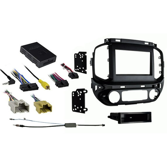Chevrolet Colorado 2017-2018 Single or Double DIN Stereo Radio Install ...