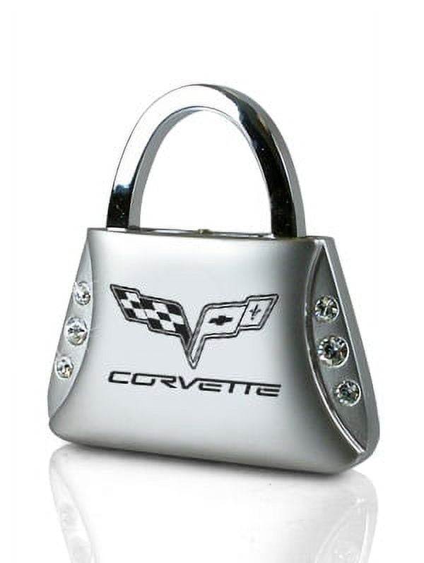 Chevrolet Chevy Corvette C6 Purse Rhinestone Key Chain - Walmart.com