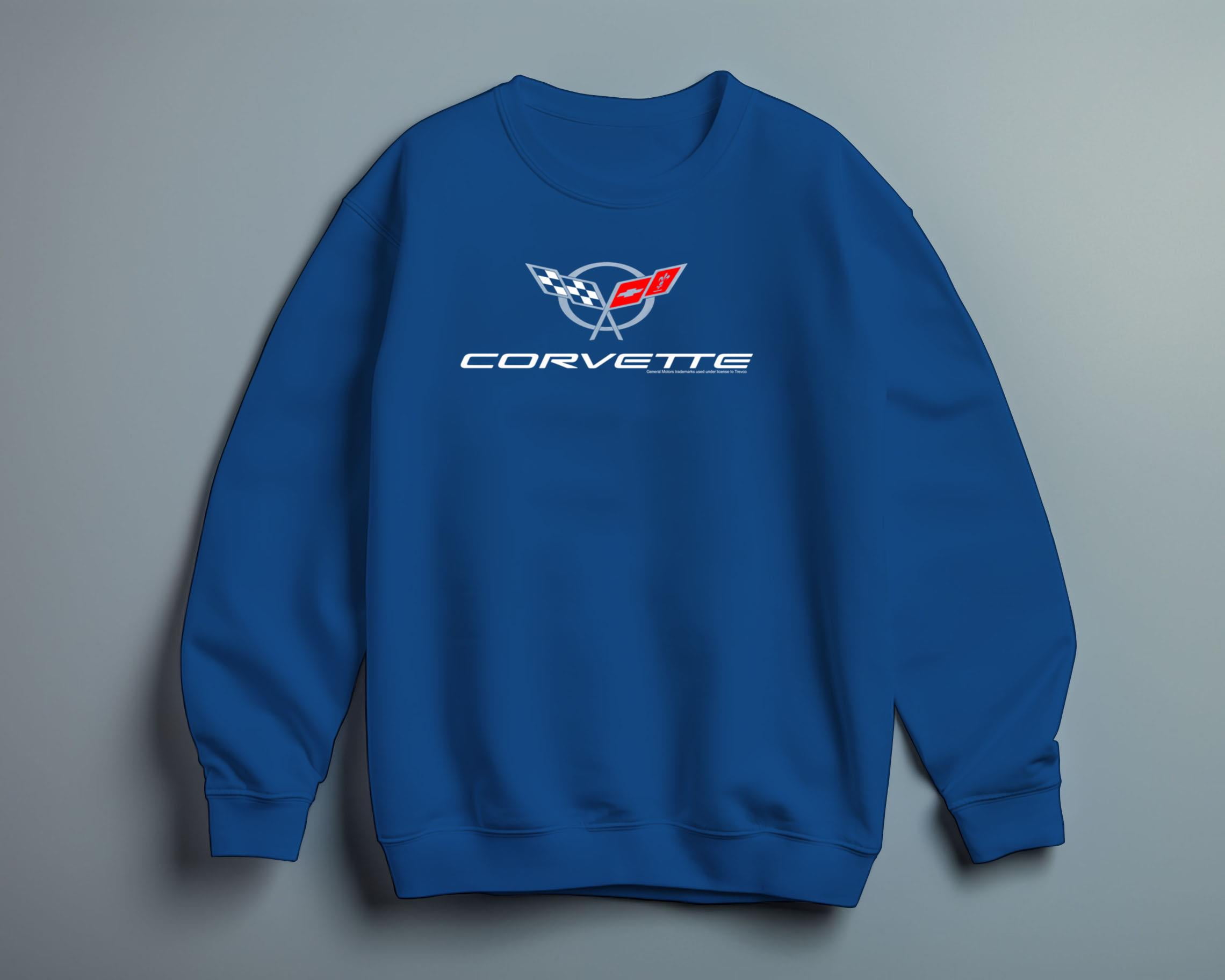 Chevrolet Corvette Modern Emblem T Shirt Mens Licensed Classic Car ...