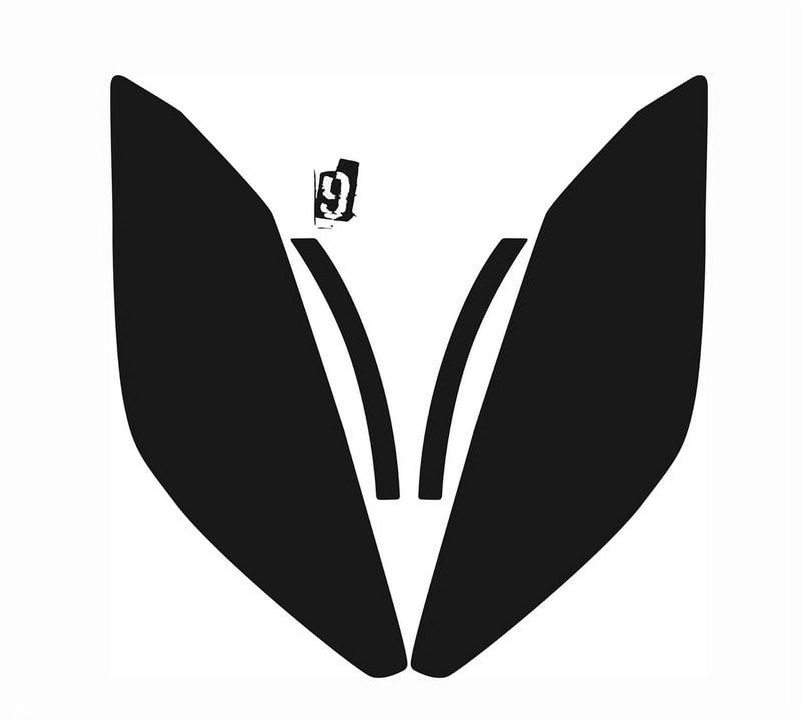 Chevrolet Corvette Pre-Cut Vinyl Overlay Tint Headlight Covers Plus ...