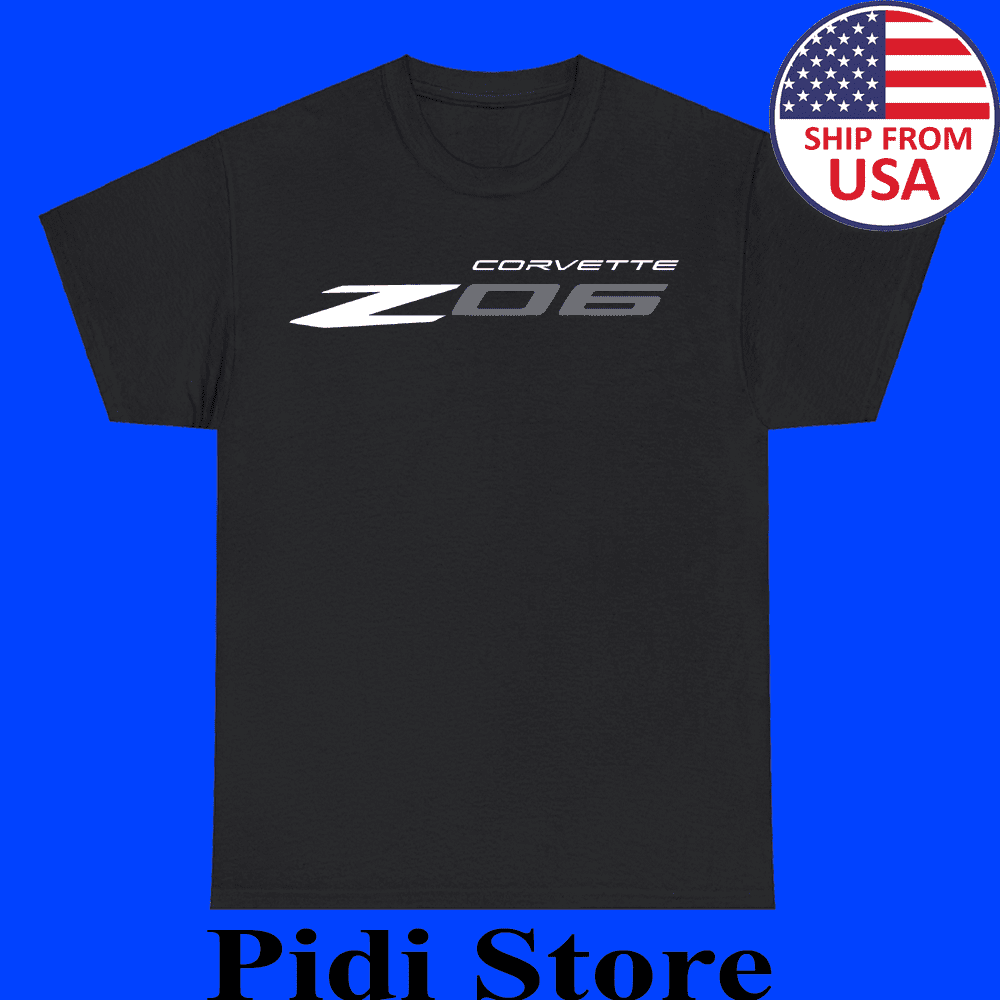 Chevrolet Corvette Z06 Men's Black T-Shirt - Walmart.com