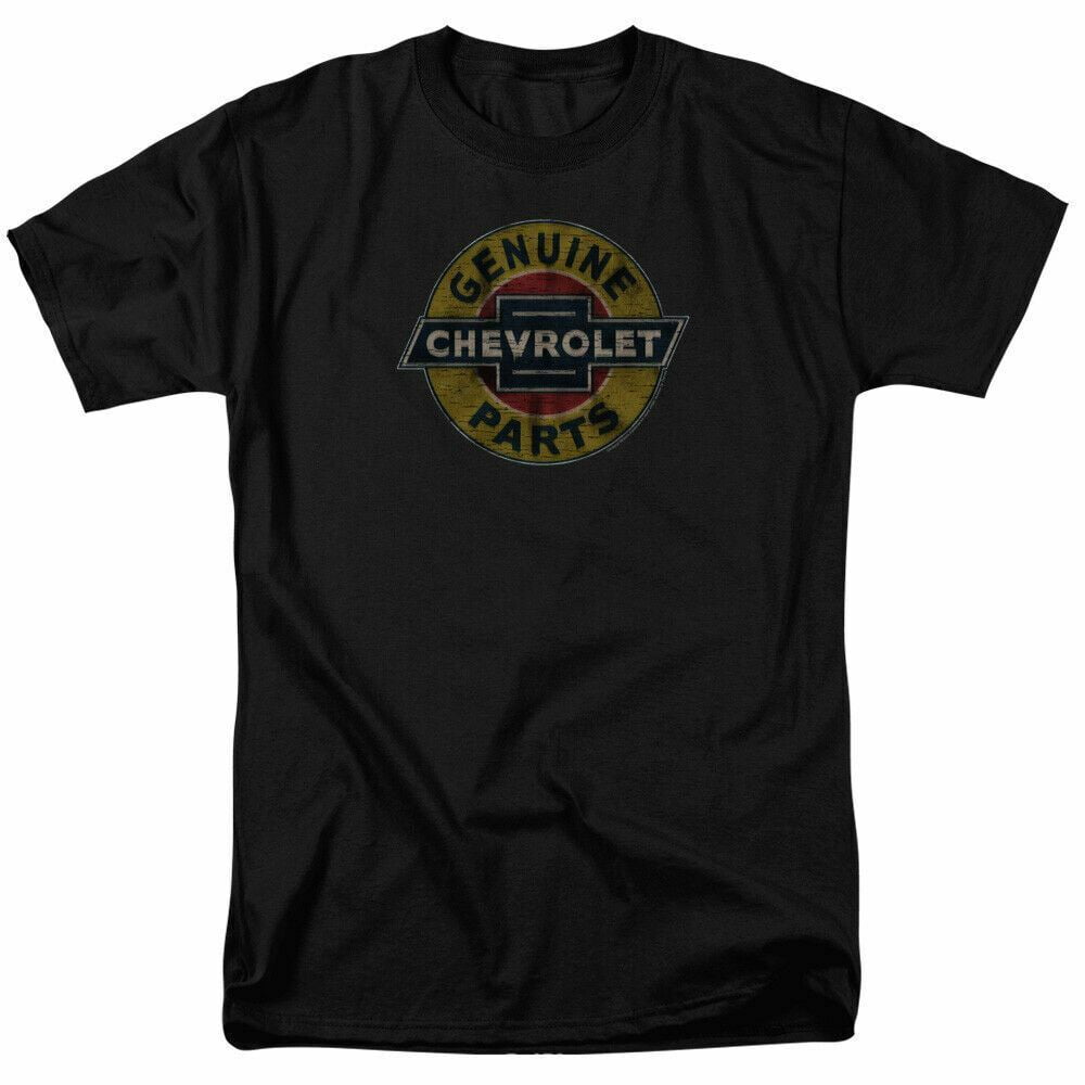 Chevrolet Genuine Chevy Parts Distressed Sign T Shirt Mens Licensed Car ...