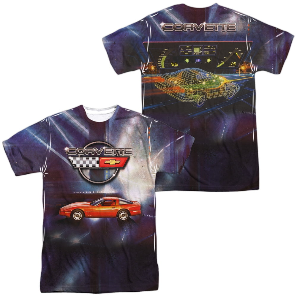 Chevrolet Lines of Light Unisex Adult Sublimated Costume T Shirt (Front ...